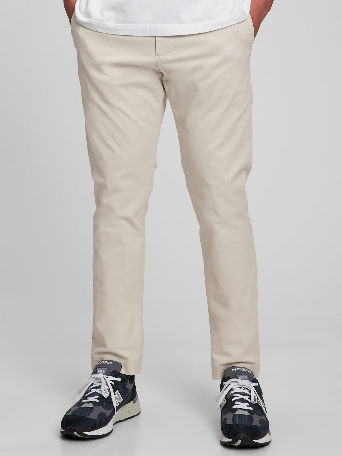 Modern Khakis in Athletic Taper with GapFlex - sandstone beige — GAP ...
