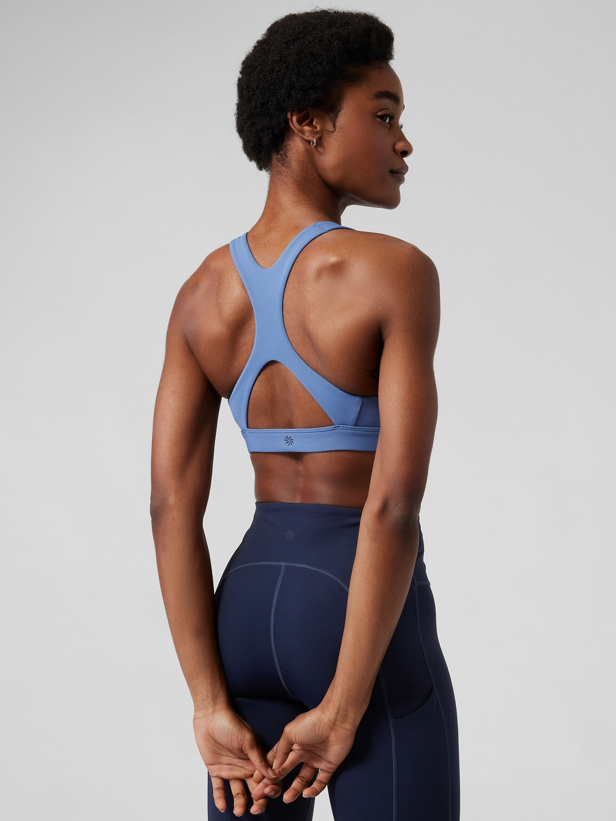 Ultimate Zip Front Bra A-C - Cottage Blue — GAP (International)